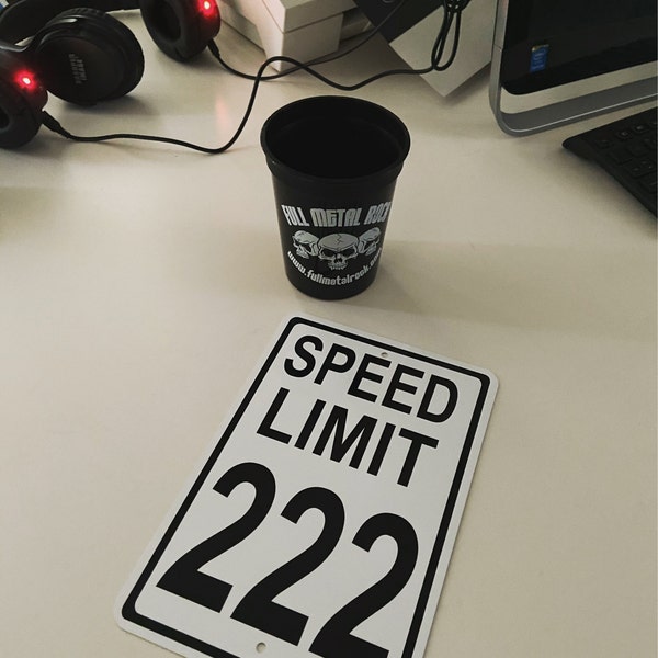 CUSTOM Speed Limit Metal Street Traffic Sign NEW - You Choose the Speed ...