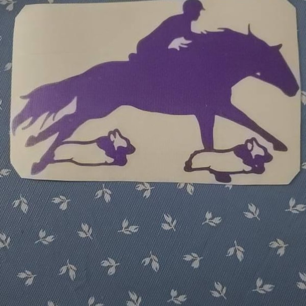 Funny Extra Large Horse Trailer Decal "back off Before My Horse Craps ...