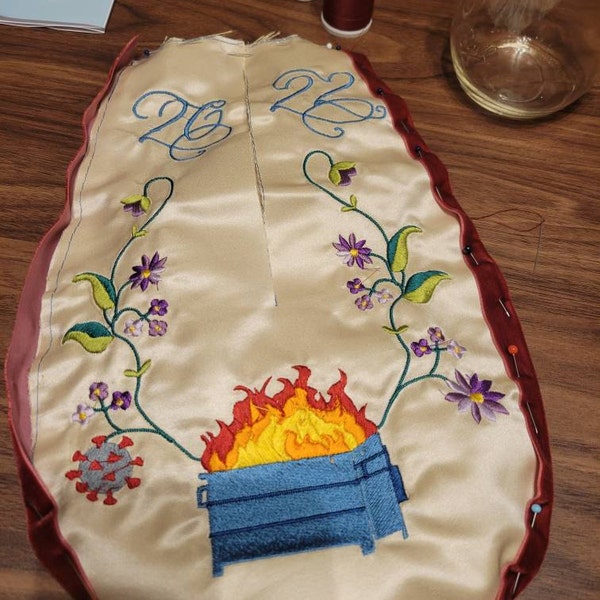 Fichu - Scarf - Embroidery Pattern - Based on V and A Museum Extant ...