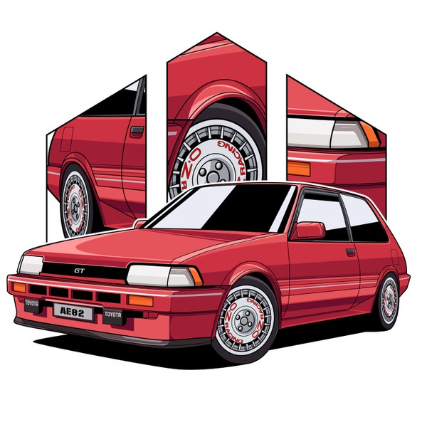 Truck Illustration, Custom Truck Poster, Truck Portrait, Truck Art ...