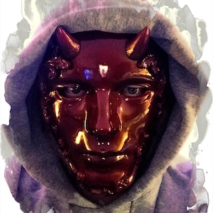 MR HELL resin Full-face Venetian Mask - Etsy