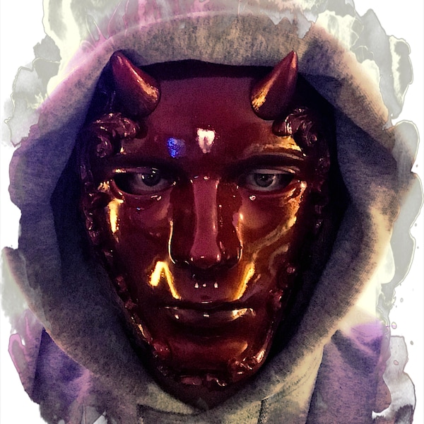 MR HELL (resin Full-face Venetian Mask) - Etsy