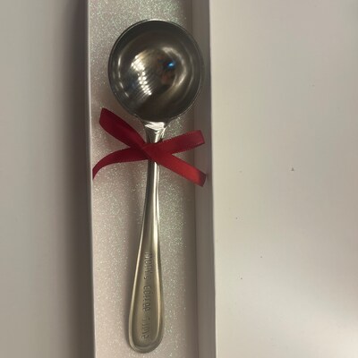 Custom Hand Stamped Metal Spoon Rest Spoon Holder Birthday Gift for Mom ...