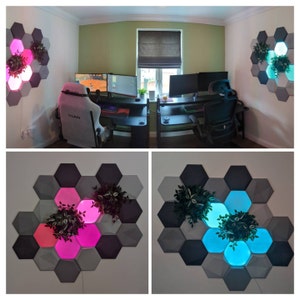 DECORATIVE SOUNDPROOFING Tile Acoustic Panel Sound Absorbing Panel ...