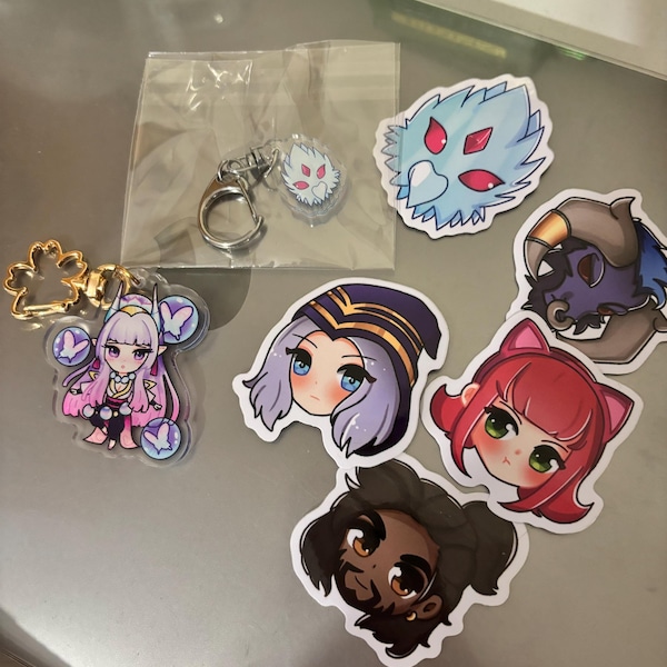 Valorant Sticker | Chibi Reyna Killjoy KJ | Kawaii Gift Sticker - Etsy