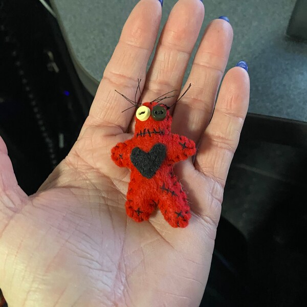 Mini Voodoo Dolls-tiny Voo Doo Dolls-halloween Decor-primitive-zombie ...