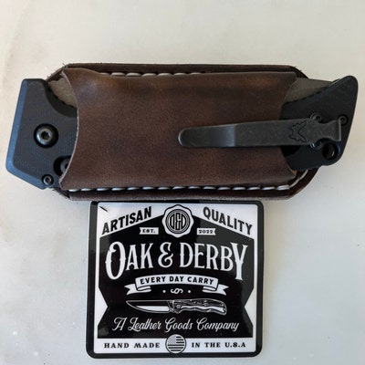 Knife Sheath, Belt Sheath, Horizontal Knife Sheath, Leather Knife ...