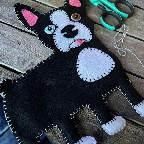 Felt Labrador Dog Sewing Pattern: Golden Lab Plush Toy (PDF SVG DXF) - Etsy