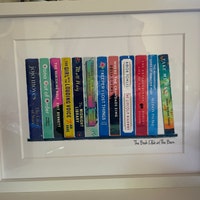 Personalised Bookshelf of Memories and Story of Us Book Print Gift - Etsy
