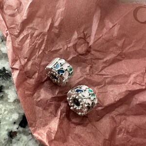 New Pandora Rose Gold Pink Pave Daisy Flower Charm 788797C01 W/box - Etsy