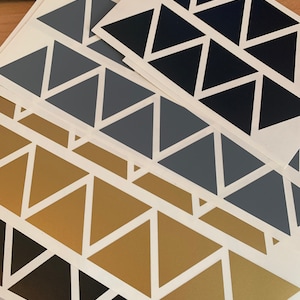 Triangle Wall Art Stickers, Triangle Decals, Triangle Wall Stickers ...
