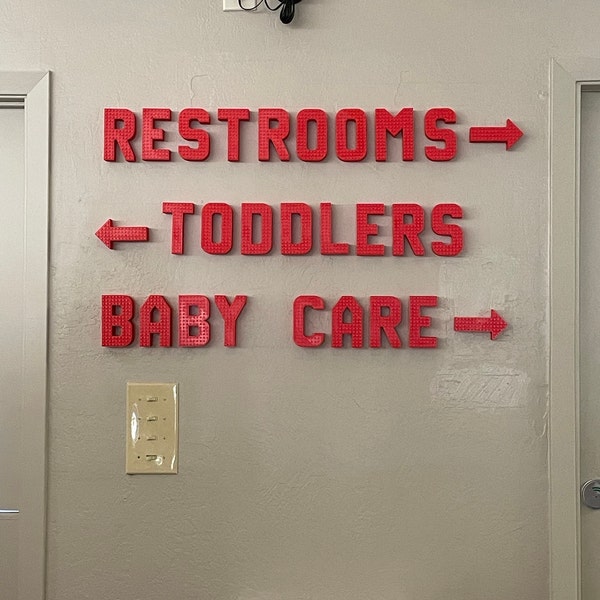 Personalized Name Sign, Large Letters for Kids - Etsy