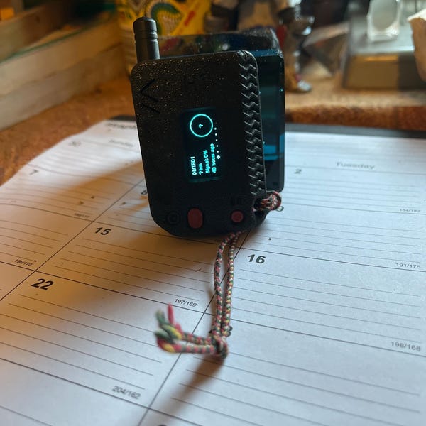 H1 Complete Device With Upgraded Whip Antenna: Heltec V3 Running ...