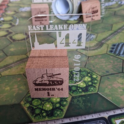 LEAF Personalised Wooden Acrylic Trophy Award Personalized Bespoke ...