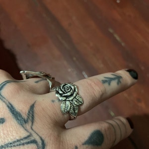 Piano Key Ring Sterling Silver Unique | Etsy