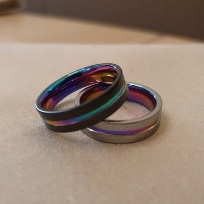 Hammered Ring Racing Ring Checkered Flag Ring Black - Etsy