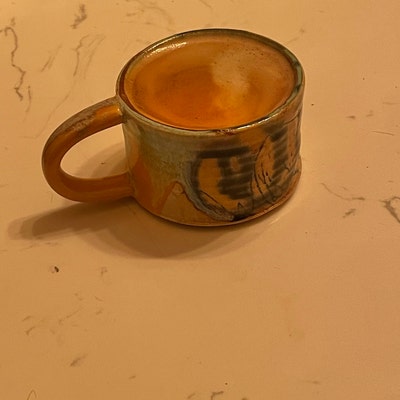 Pair of Stoneware Espresso Cups - Etsy