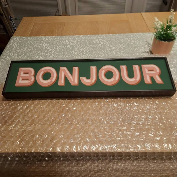 Riff Raff Only Framed Neon Style Font Print Metal Print Retro Gallery ...