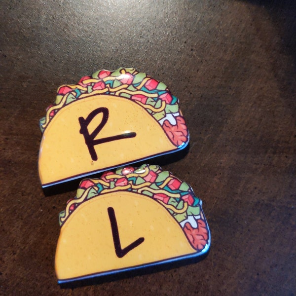 Taco Xray Markers Customized With Initials - Etsy