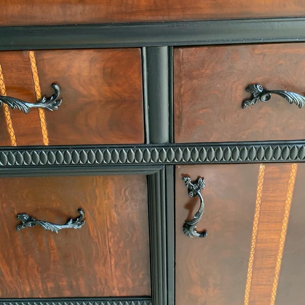 1PC Black 82x36mm Library Label Drawer Pull Label Holders Label Frames ...