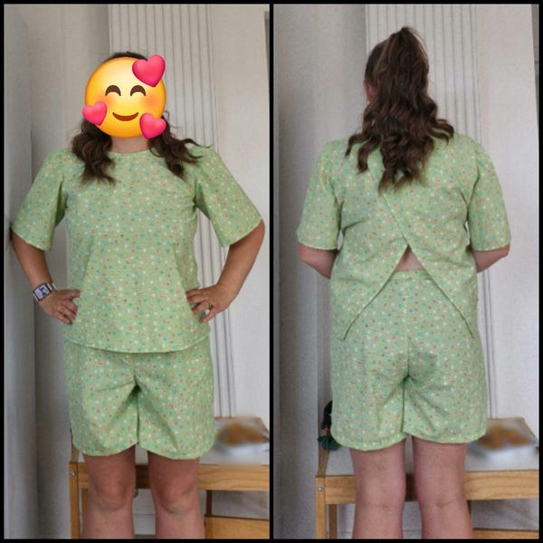 Lester Structured Sweatshirt - PDF Sewing Pattern | Beginner Friendly ...