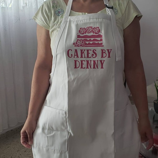 Personalized Cake Apron: Custom Baking Gift (cake1) - Etsy