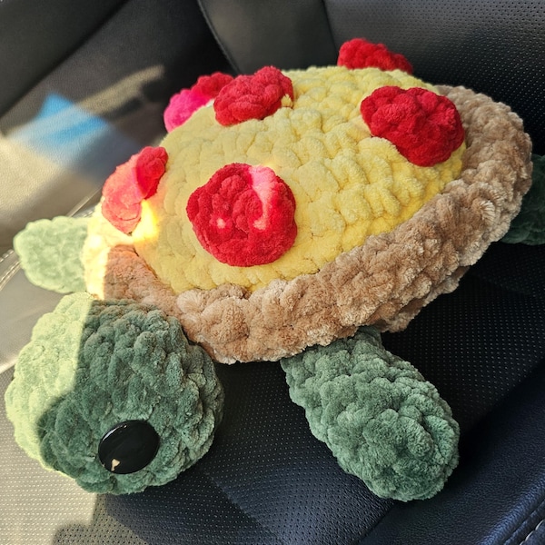 Pizza Turtle Crochet Pattern PDF | Amigurumi Stuffed Animal Digital ...
