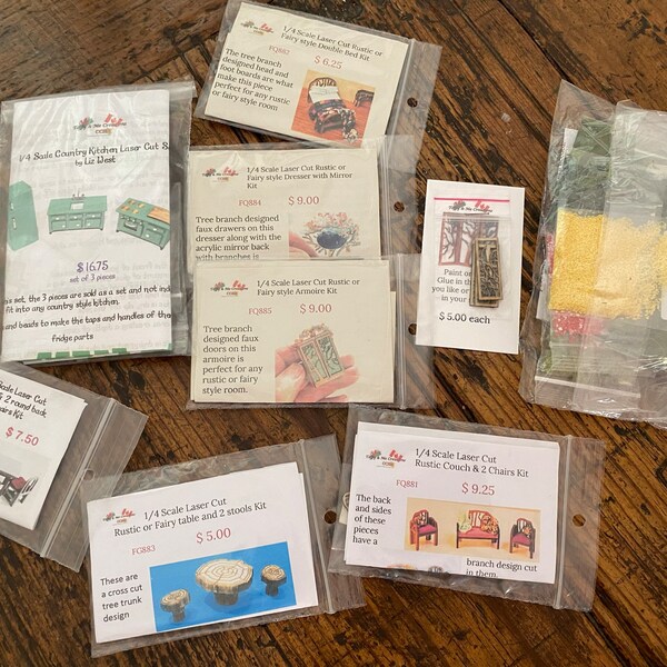 12th Scale Round Wall Decor Ideal for 144th Furniture: Customize for ...