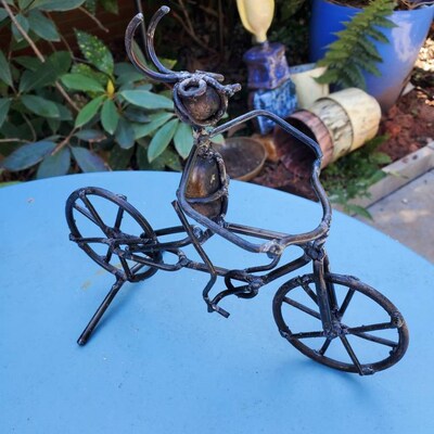 Bicycle Ant Rider Patio and Garden Décor Created by Latin - Etsy