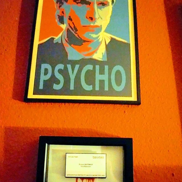 Patrick Bateman Business Card American Psycho Business Card 3D Art ...