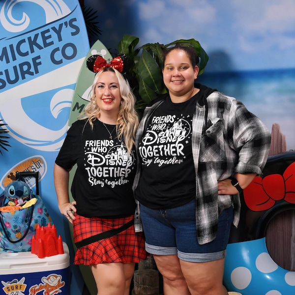 Friends Who Disney Together T-shirt, Stay Together , Best Friends ...