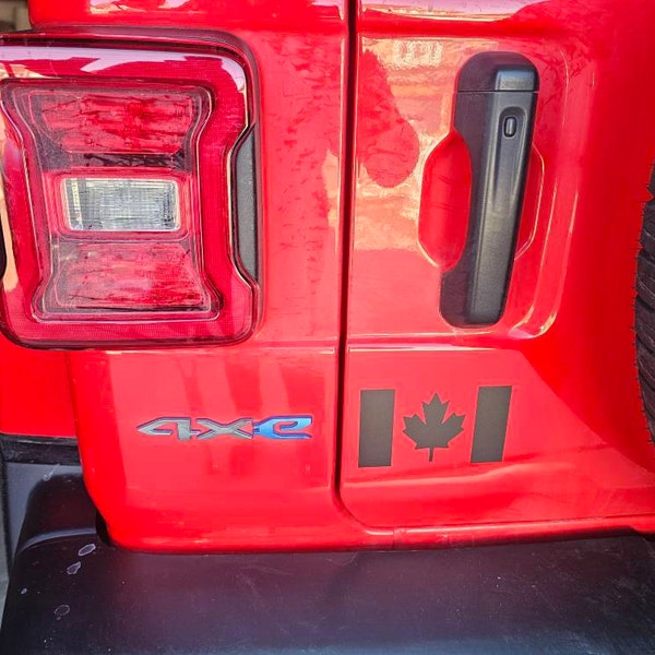 Canadian Maple Leaf Sticker, Maple Leaf Car or Truck Decal - Maple Leaf ...