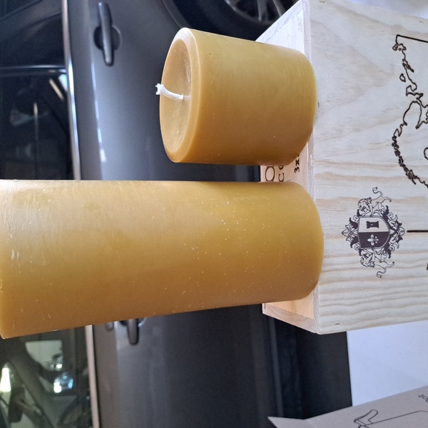 Tall Round Candle Mold // Large Pillar Mold // Metal Candle Mold ...