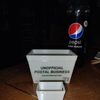 1:12 Scale Postal Tubs pair Dollhouse Scale Miniature Letter Totes Mail ...