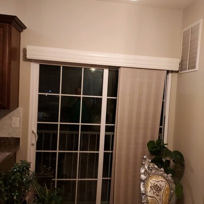 Tailorview, 2 1/2h Faux Wood Valance for Horizontal venetian Window ...