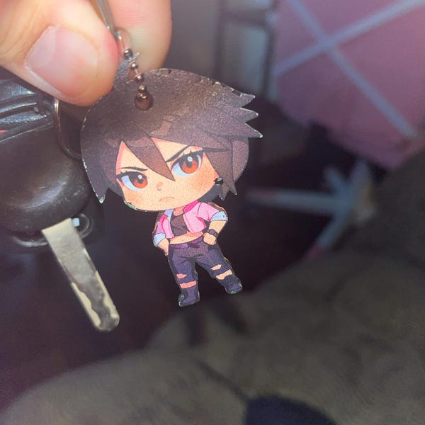 Dispatch Game Keychains - Gamer Gift - Chibi - Z-team - Invisigal ...