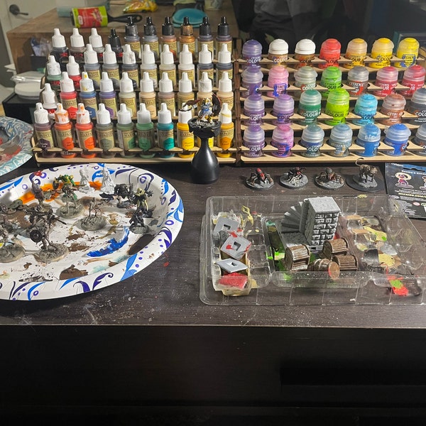 40 Bottle Alcohol Ink Modular Paint Rack - Etsy