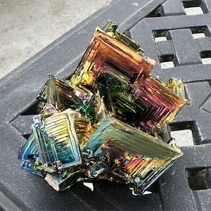 Beautiful Giant Colorful Bismuth Crystal Quantity 1 Size 11.5cm from ...