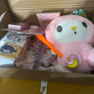 Set of 4 Cute Kawaii Pens, Cat Stationery Pig Bear Panda, Animal ...