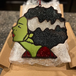 Frankenstein Suncatcher / Wall Decor / Window Decor / Bride's Sidekick ...