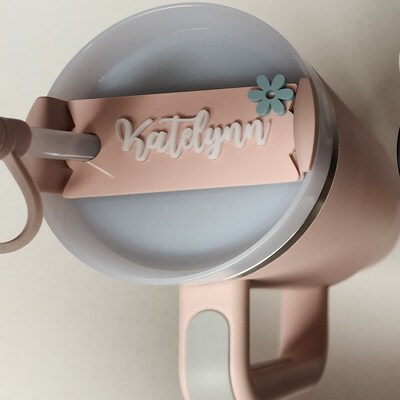 Neutral Tumbler Accessories, Tumbler Topper Charms Charm Simple Modern ...