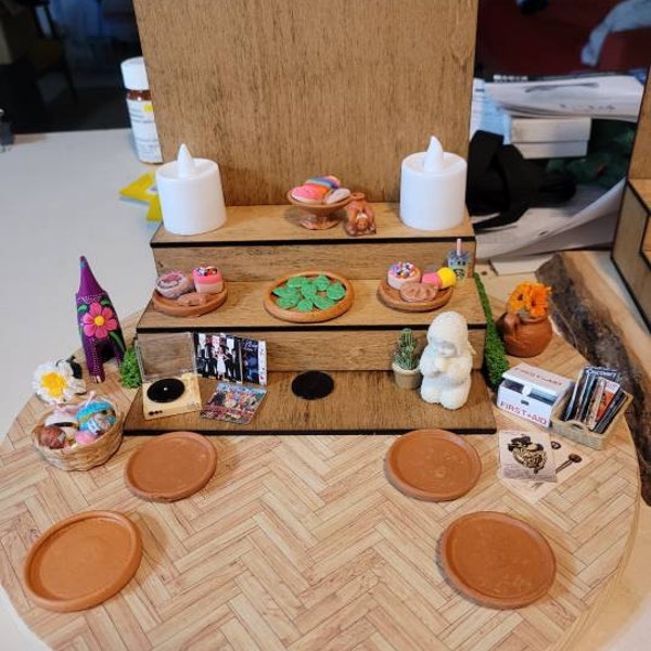 Miniature Jarrito Mexican Cup Ceramic Jarro Jar Clay Ofrenda Vaso Food ...