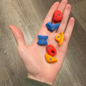 Rock Climbing HOLD MAGNETS - Refrigerator / FRIDGE Magnets - Set of 6 ...