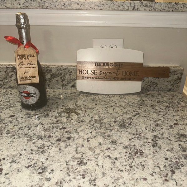 We Got the Keys Gold Key Sign, Realtor Closing Custom, Sold Real Estate ...