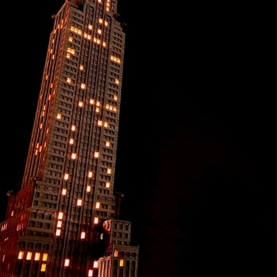 Chrysler Building Light up Model 3D Printed - Etsy
