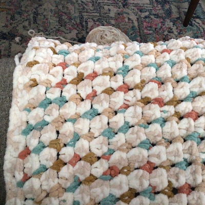Cloud Blanket Chunky Blanket Pattern PDF Instant Download Beginner ...