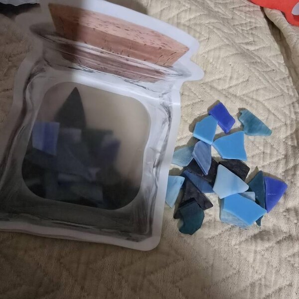 Rare Pirate Sea Glass: Genuine Caribbean Black Beach Glass From as ...