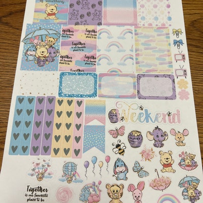 Mouse Life Planner Quote Sticker Sheets for Use With Erin Condren Happy ...