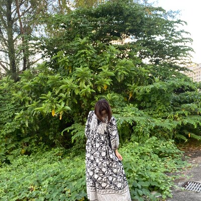 Hand Block Printed Wrap Dress Green Block Print Dress Summer - Etsy