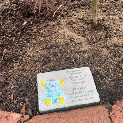 6x9 Memorial Stone. Dandelion Music Notes Remembrance Indoor or Outdoor ...